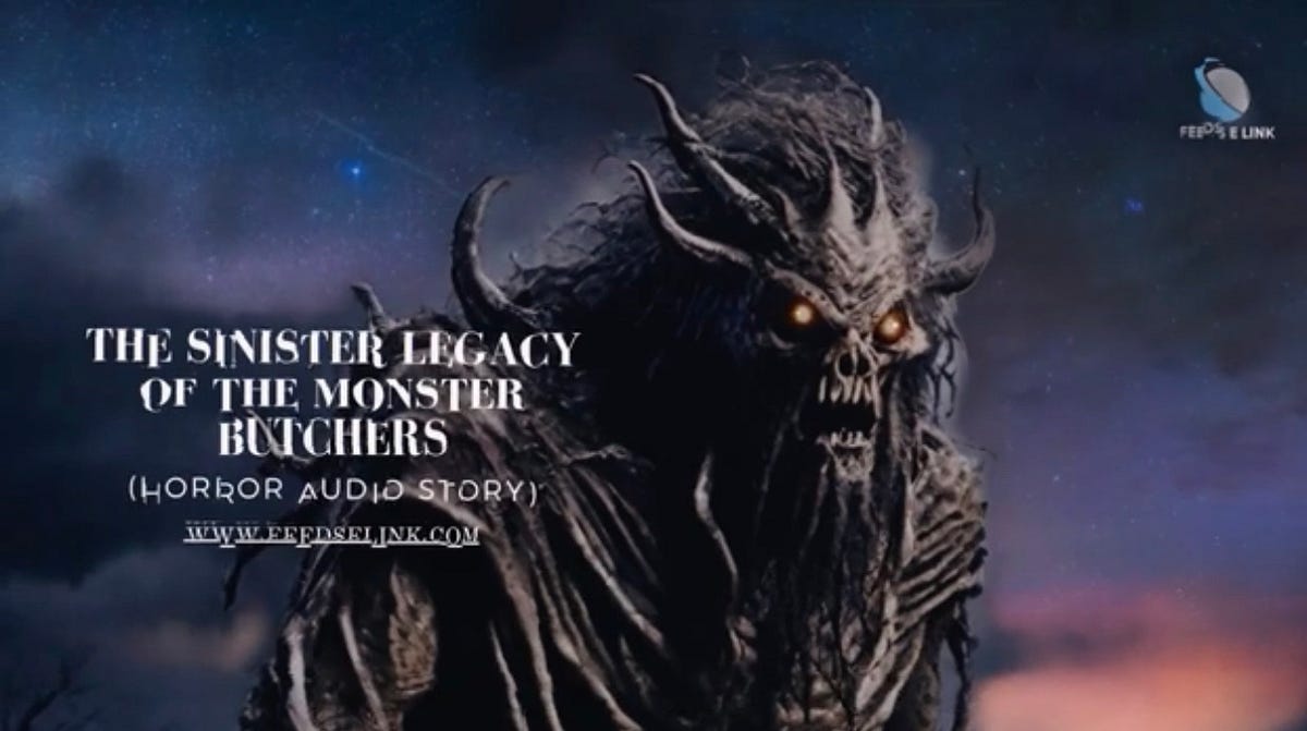 The Sinister Legacy of the Monster Butchers. (Horror Audio Story) | by ...