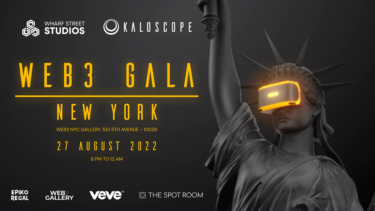 First ever Web3 Gala — Physical Web3 Event in New York | by Wharf Street Studios ...