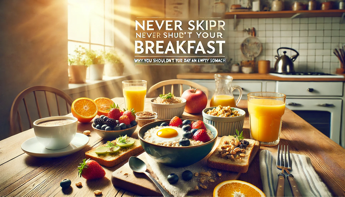 Never Skip Your Breakfast: Why You Shouldn’t Start Your Day on an Empty ...