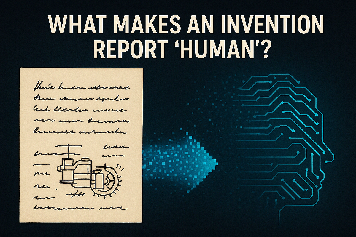 What Makes an Invention Report ‘Human’? | by Anubhab Banerjee | Nov ...