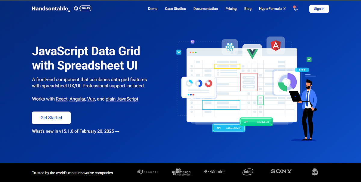 Top Spreadsheet Libraries for React/Next.js in 2025 | by Komal Raut ...
