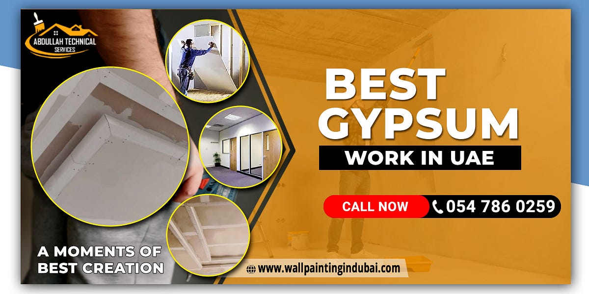 Gypsum work in UAE| Gypsum work Dubai| Wallpaintingindubai ...