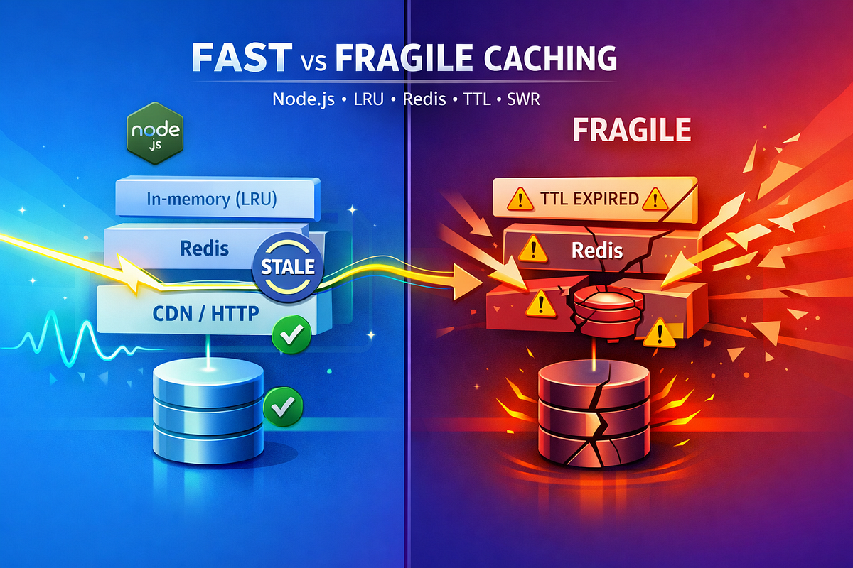 Caching in Node: Fast Wins, Fragile Losses | by Bhagya Rana | Jan, 2026 ...