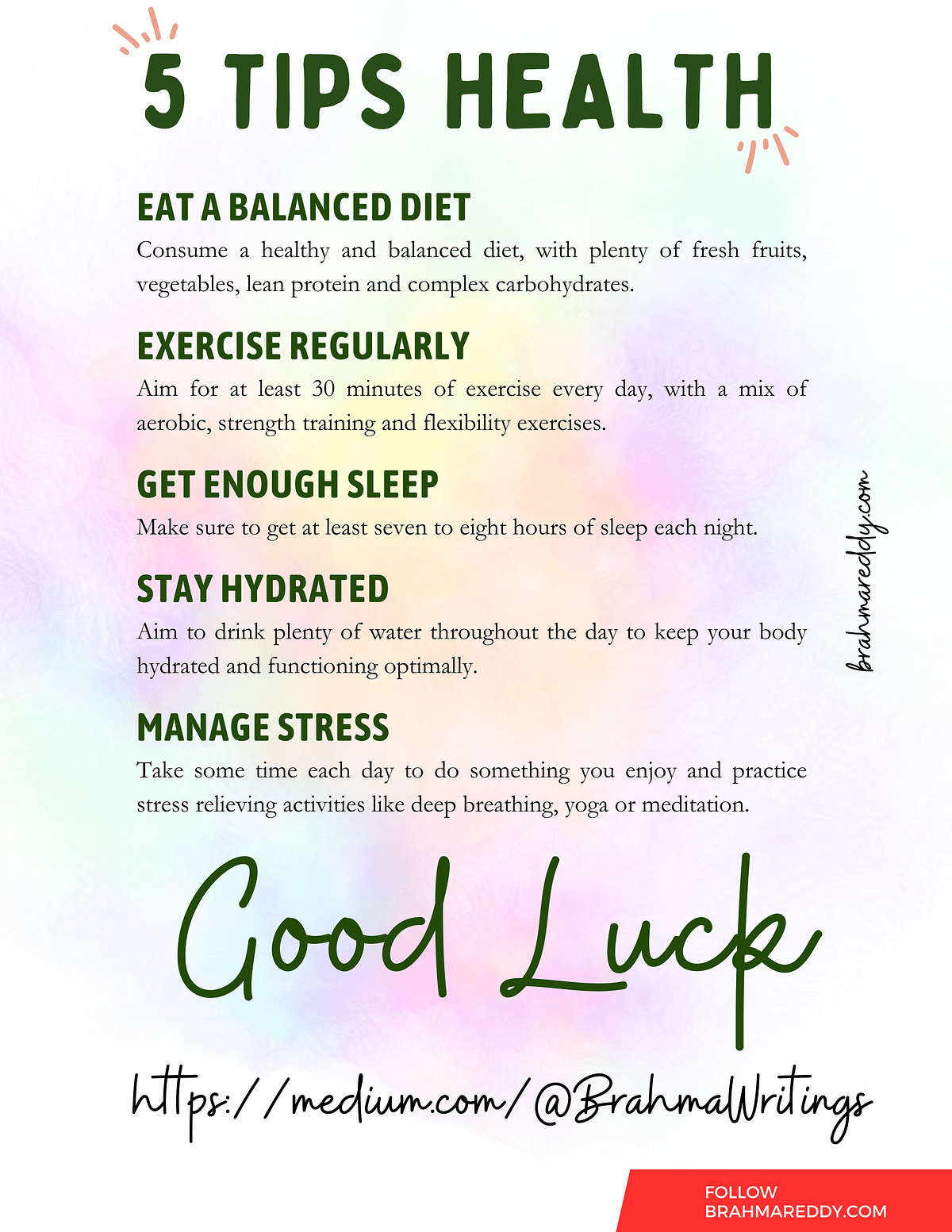 5 tips health: Why a Balanced Diet is Key to a Healthy Lifestyle | by ...