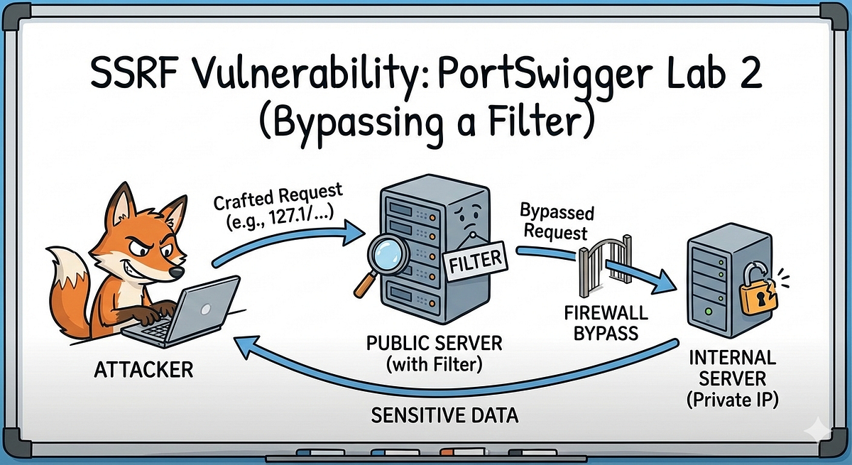 SSRF PortSwigger Academy (Lab 2 Solution) | by Ammar Ahmed | Jan, 2026 ...