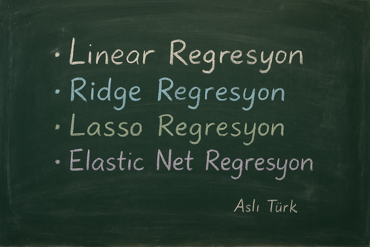 Regresyon Algoritmalarına Giriş: Linear, Ridge & Lasso ve Elastic Net ...