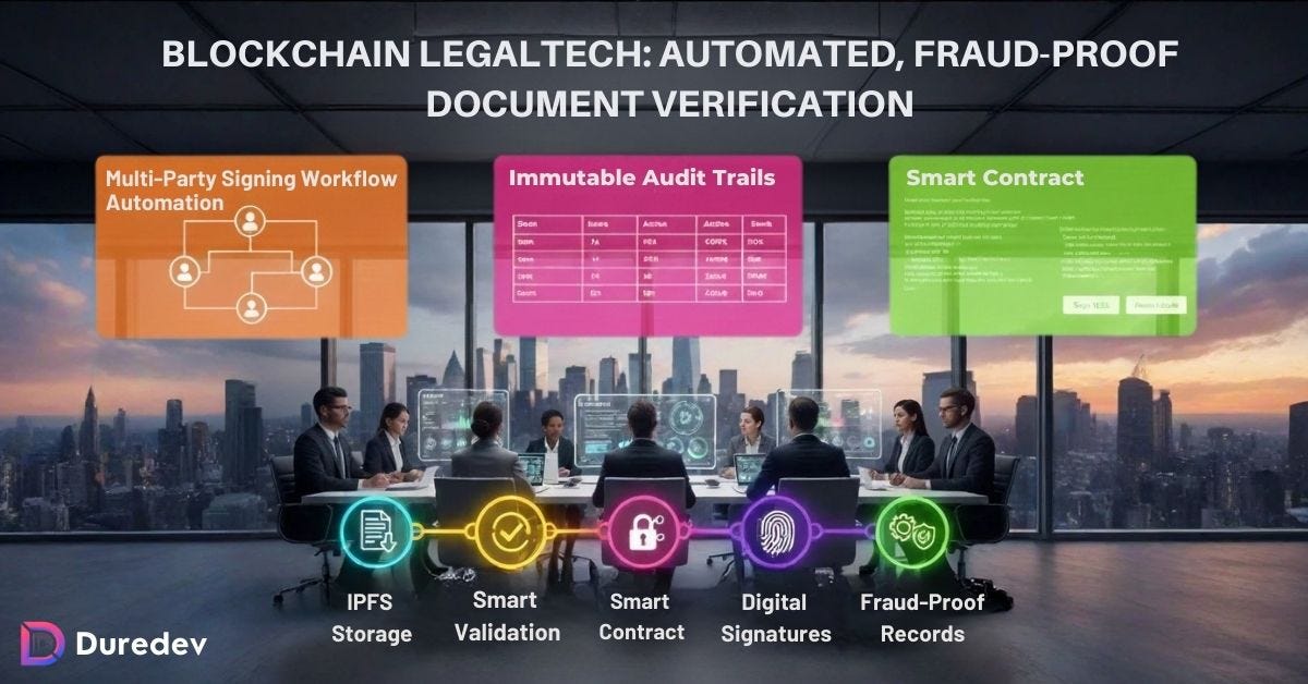 How Blockchain Automates Document Verification: IPFS Storage, Smart ...