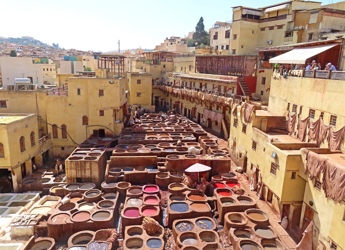 Holding My Nose in Fez, Morocco. Touring the Medina and the colorful ...