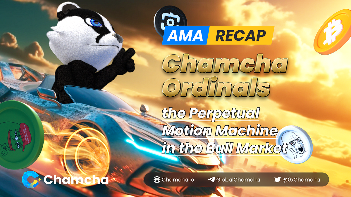 Chamcha Ordinals AMA Recap — The Perpetual Motion Machine in the Bull ...