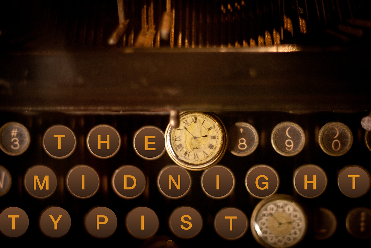 THE|MIDNIGHT|TYPIST Prelude. The flow is turned on. | by Gene Rosen ...