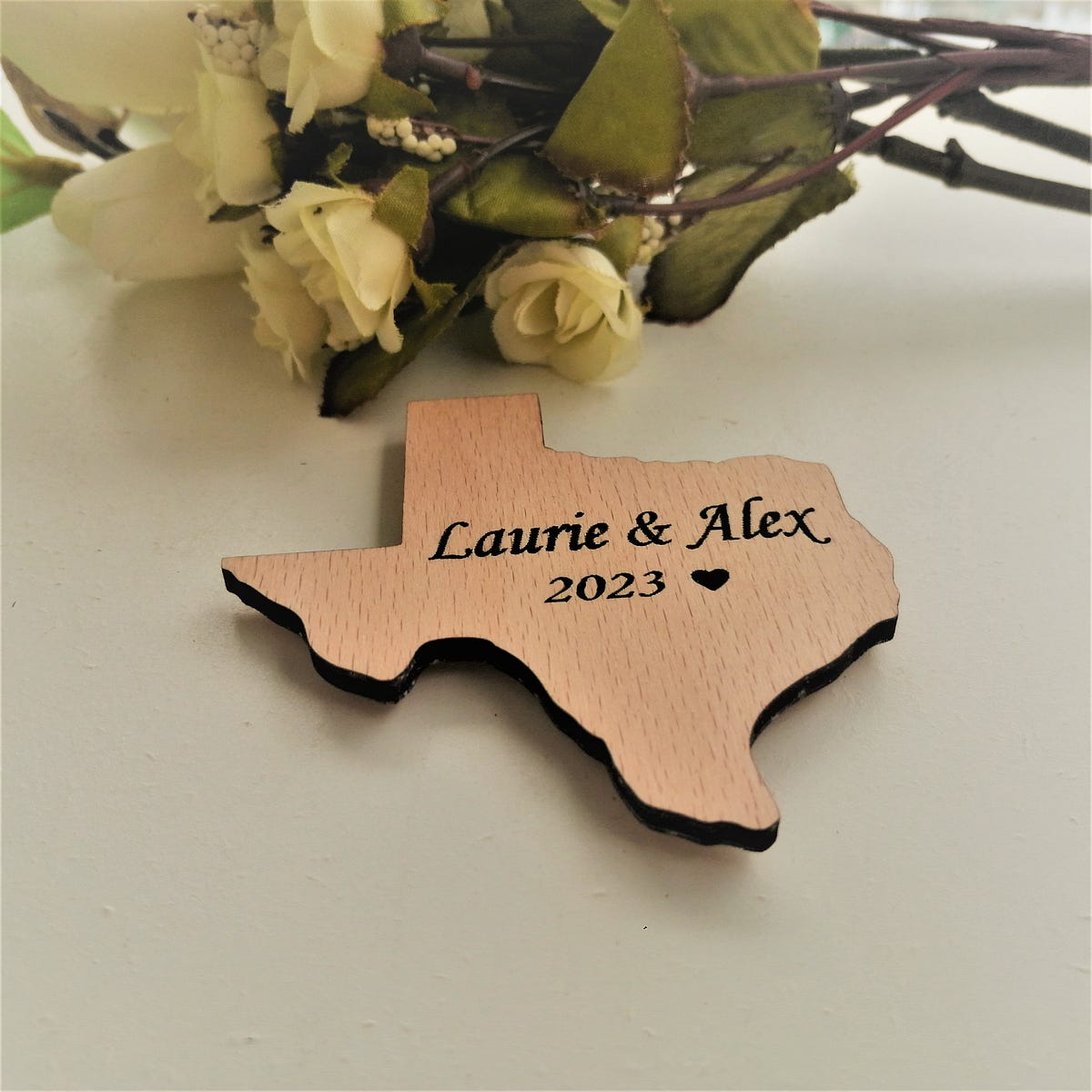 Add a Personal Touch to Your Wedding with Custom State Wedding Magnet ...