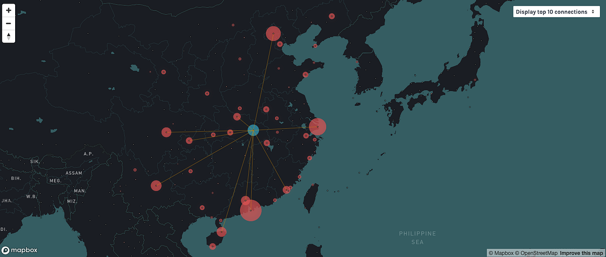 Maps of the 2019-nCoV coronavirus outbreak | by Mapbox | maps for ...
