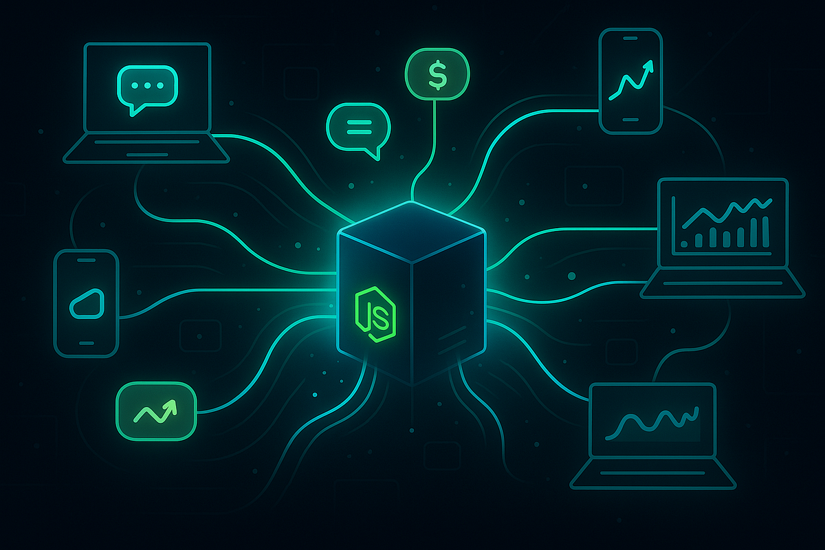 How to Use Node.js with WebSockets for Real-Time Communication | by Dipak Ahirav | Sep, 2025 ...