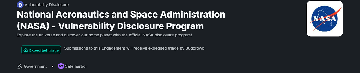 How I Found Vulnerabilities in NASA and Got into the Hall of Fame | by ...