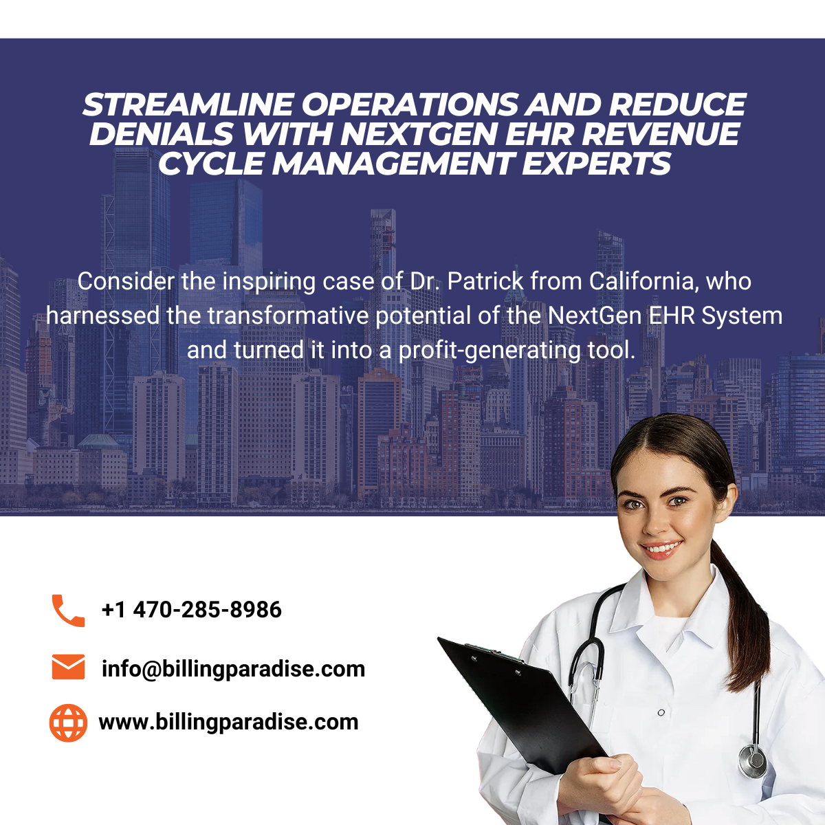 Streamline Operations and Reduce Denials with NextGen EHR Revenue Cycle Management Experts | by ...