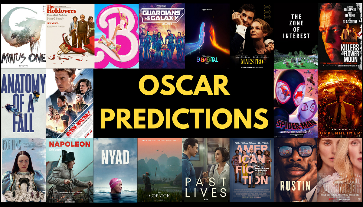 2024 Oscar Predictions. Last month marked the 58th Super Bowl… | by ...