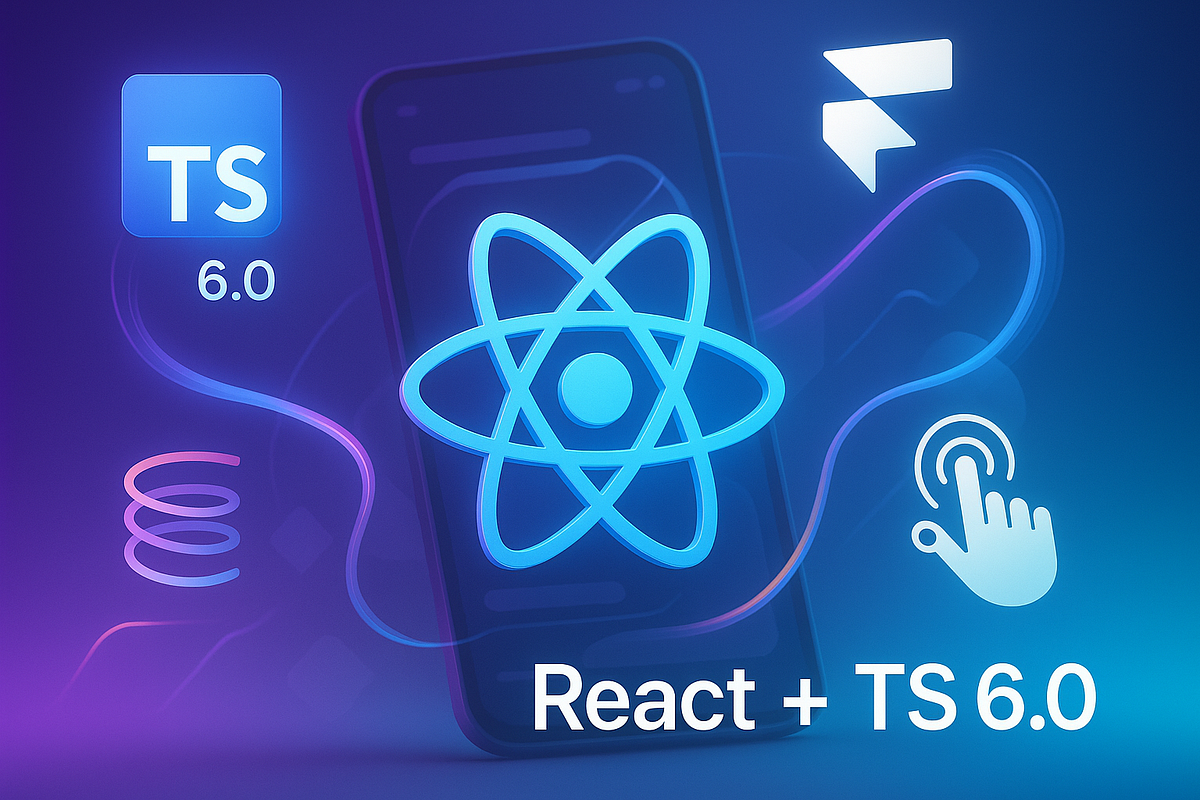 React + TypeScript 6.0: Gesture & Animation Integration Guide | Medium