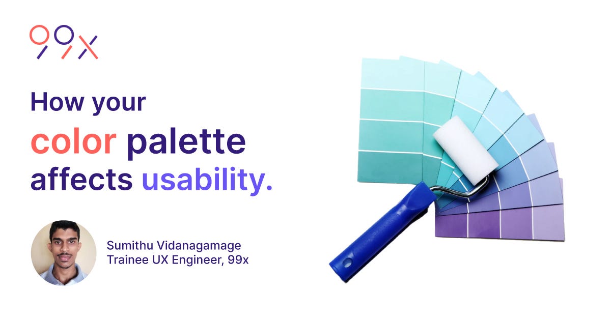 How your color palette affect usability. | by Sumithu Rukshitha ...