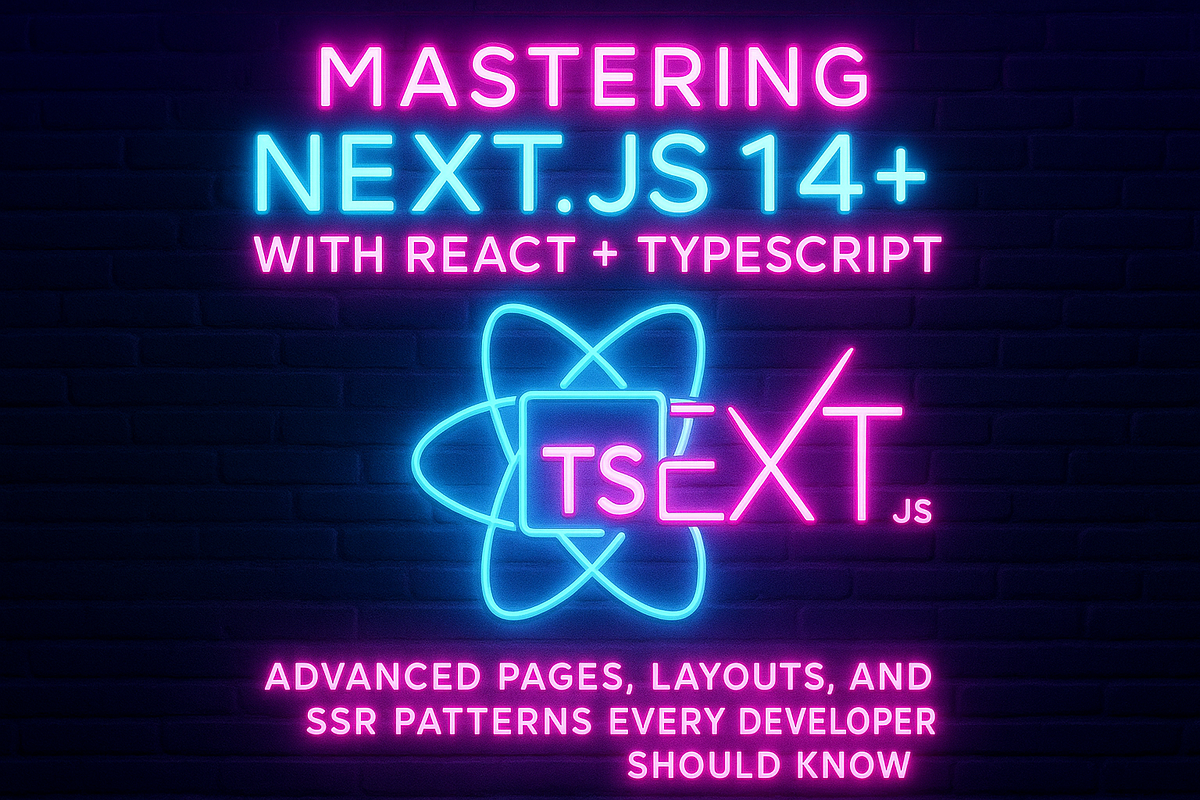 🚀Mastering Next.js 14+: Advanced Pages, Layouts, and SSR Patterns Every Developer Should Know ...