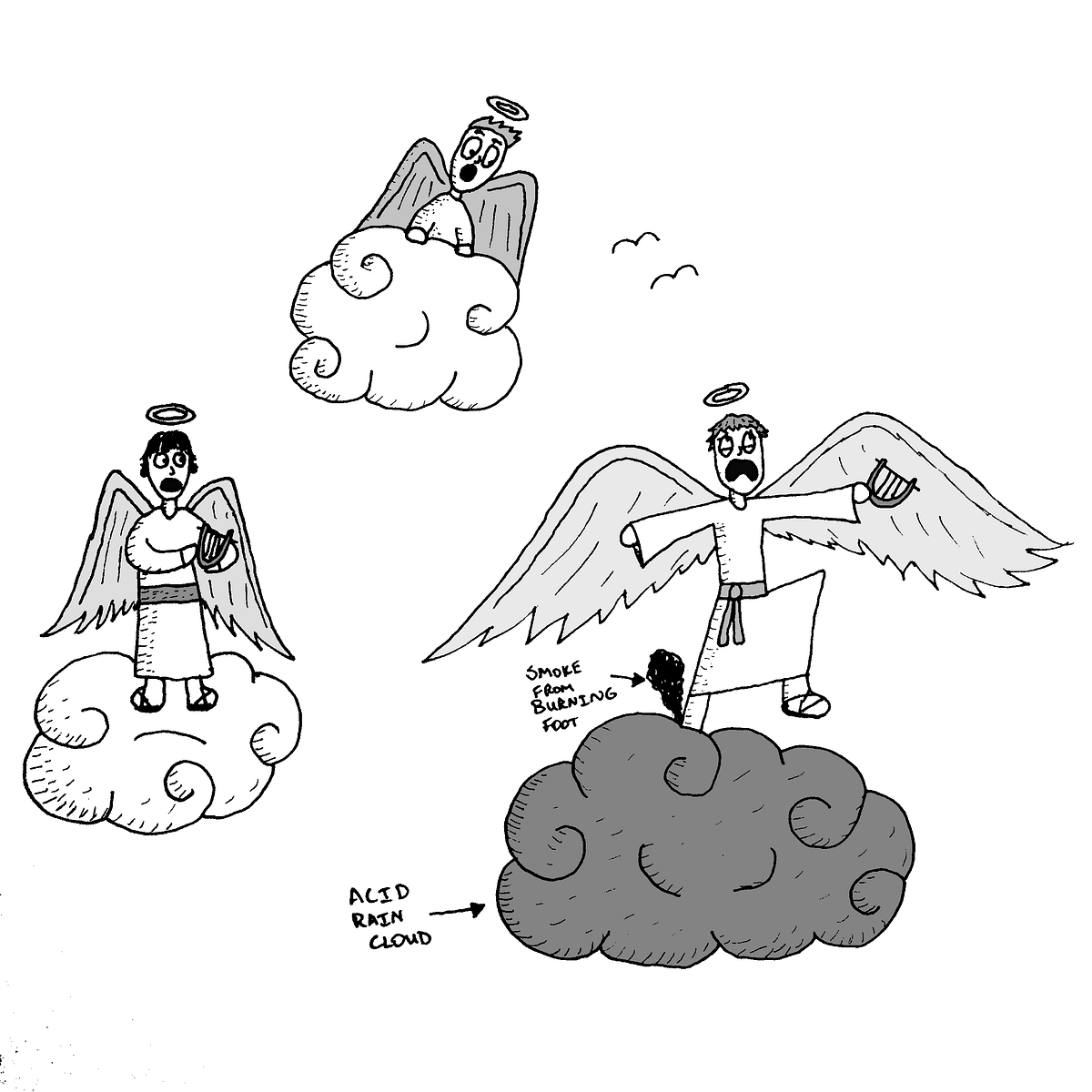 Angels and Acid. When you’re up in Heaven Life is pretty… | by M.T ...