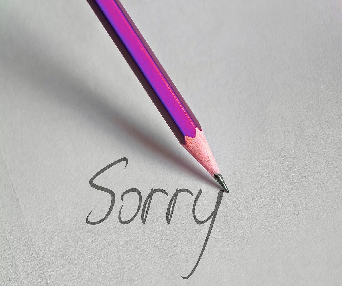 I Apologize in Advance. There’s one thing that drives my… | by Alison ...