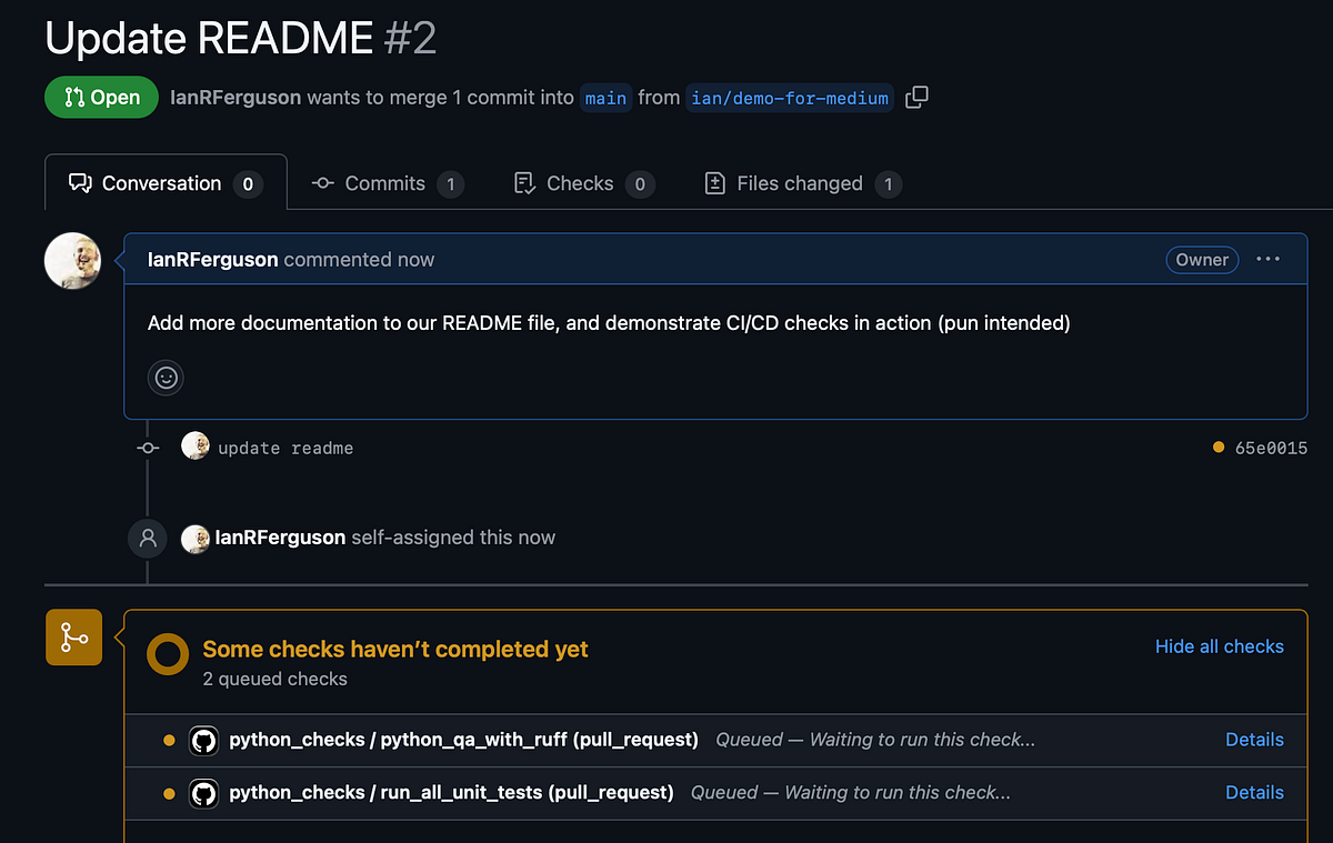 Writing a Simple CI/CD Workflow with GitHub Actions | by Ian Richard ...