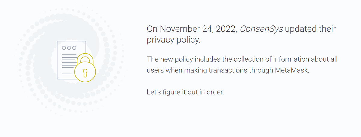 ConsenSys: “We will collect all your data for (y)our security” | by AML ...