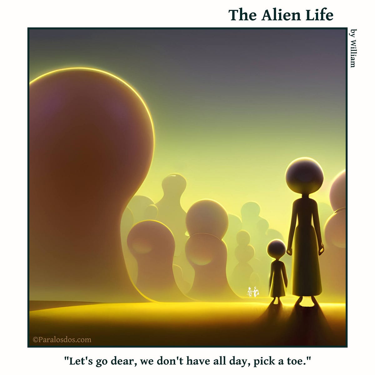 The Alien Life — Pick A Toe. Have we become theatre of the absurd? | by ...