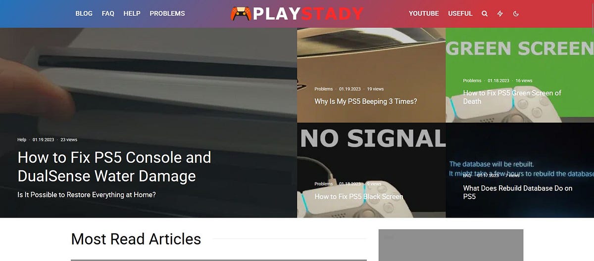 PS5 Blog with Helpful Articles and Tips - Andrew Leroy - Medium