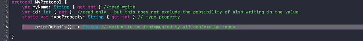 Swift Protocols What Is A Protocol It Is A List Of By Cosmin Mircea Medium