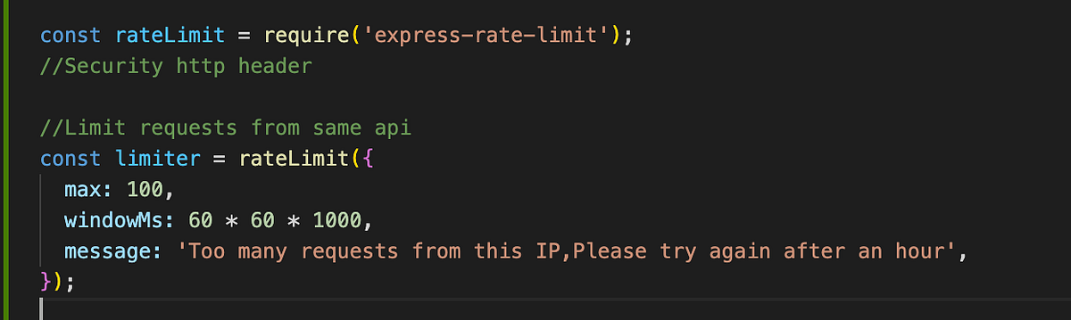 Rate limiting in Node.. Essentially in brief, Rate limiting is… | by Hitanshushah | Medium