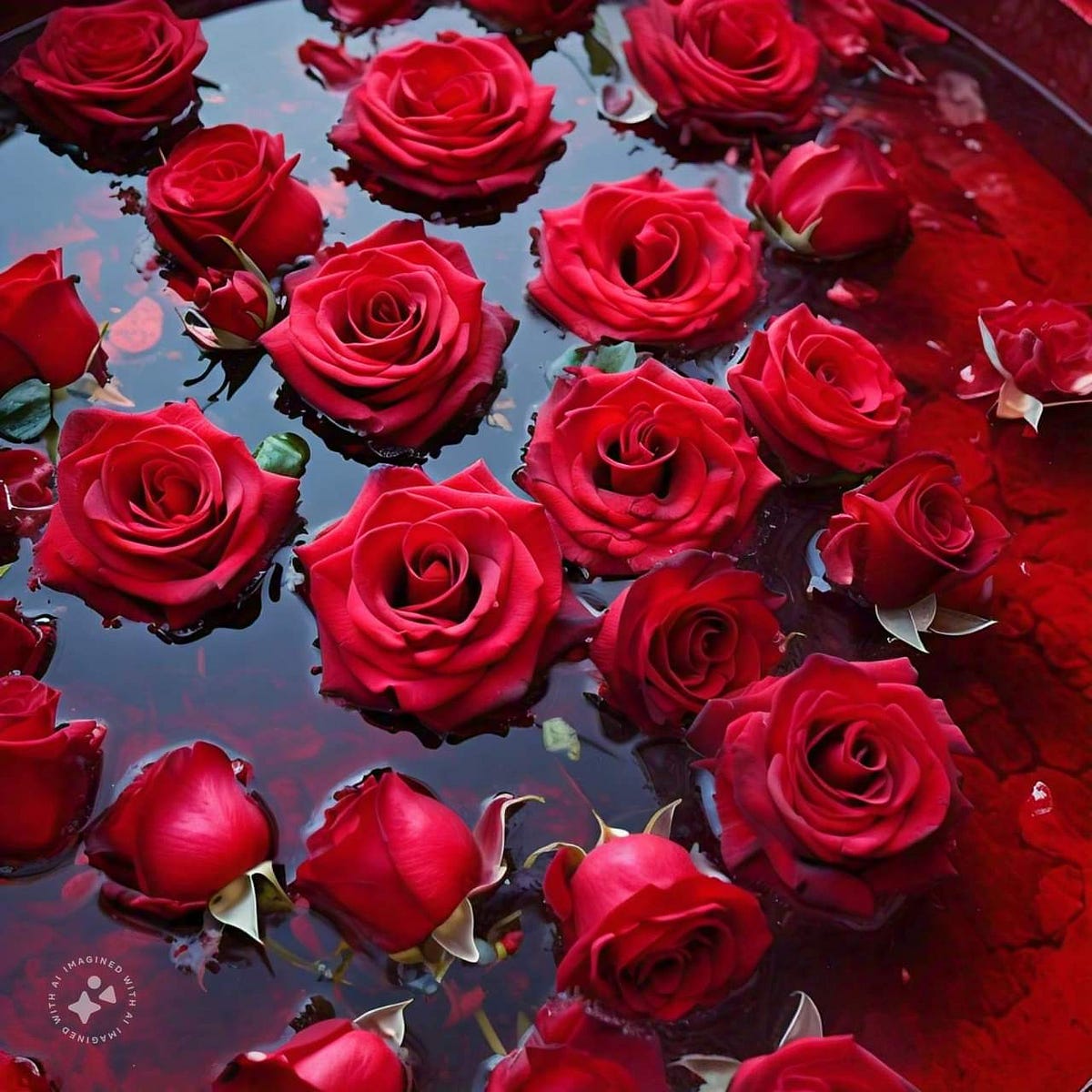 Roses in a Pool. Flash Fiction Saturday | by Iyere Perpetual | The Lark ...