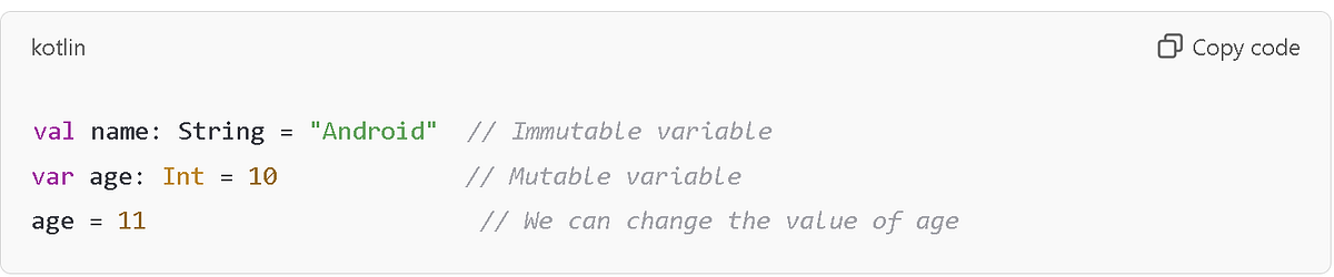 Day4 To Start With Basic Concept In Kotlin For Android App Development By Nikhil Kumar Singh 6921