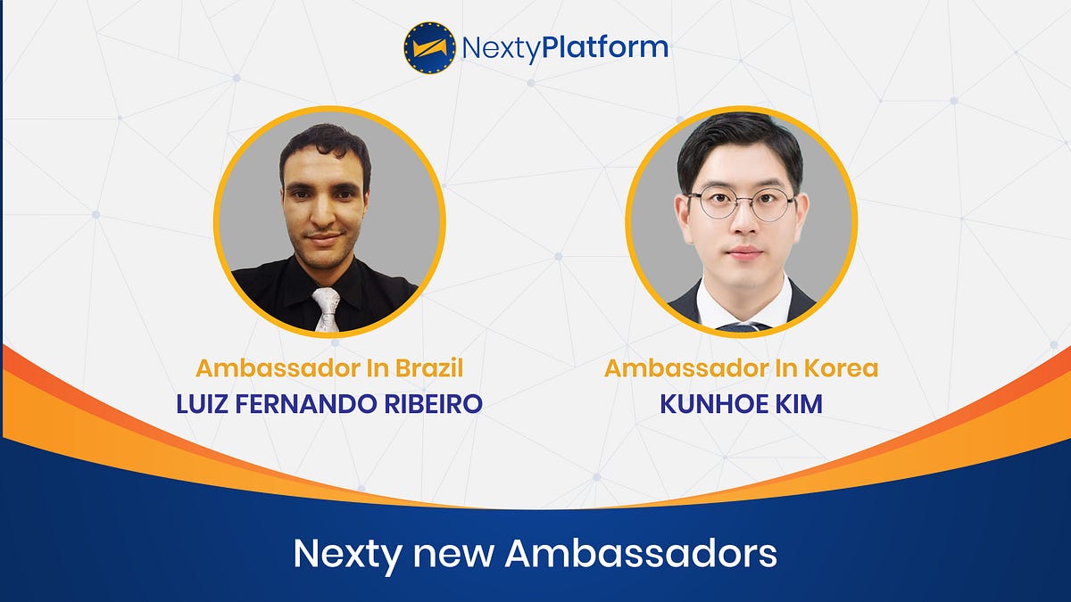 #Nextyupdate Nexty Ambassadors. The Nexty team is pleased to introduce ...