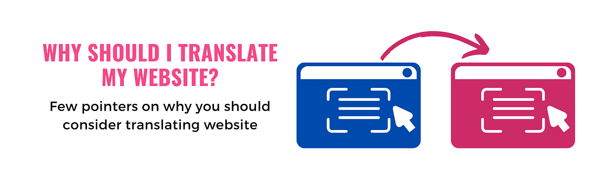 Reasons to translate your website! - ImageTranslate - Medium