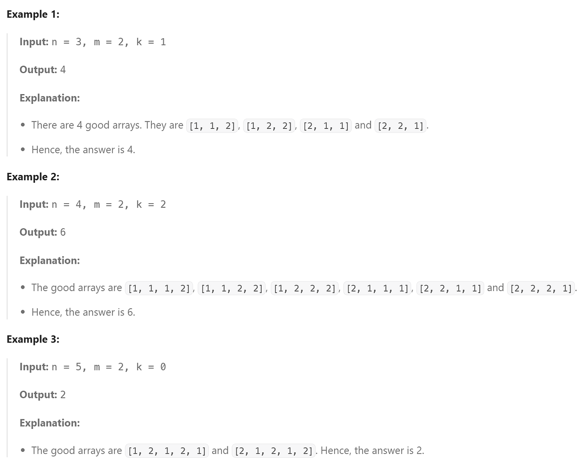 Leetcode 3405 : DP or PnC ?. Count the Number of Arrays with K… | by Ash | Medium