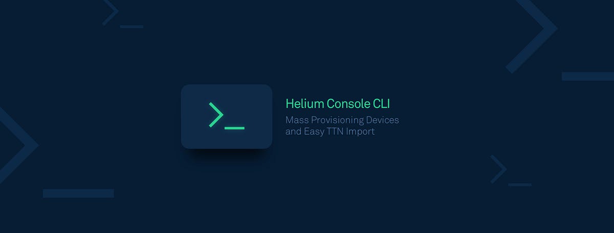 The Helium Console Cli A Web Based Dashboard Is Ideal For By Louis