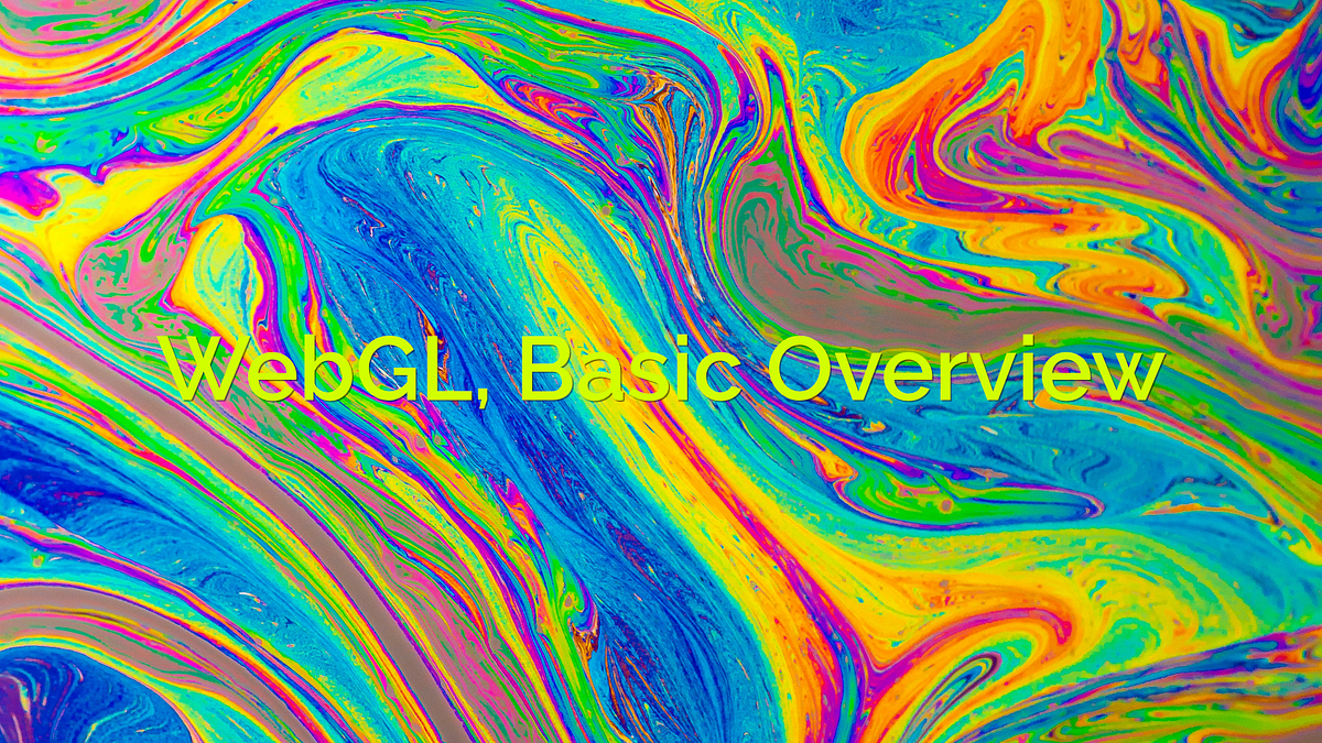 WebGL, a basic overview. Drawing a triangle with WebGL | by Sekam Dex ...