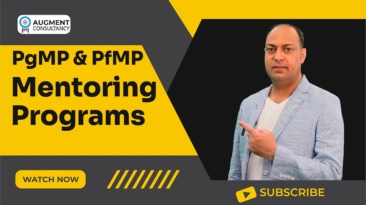 Join PfMP Online Mentoring Programs at Augment Consultancy - Augment Consultancy - Medium