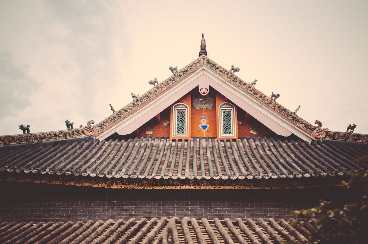 Roof Animal. China’s traditional architecture style. | by vic | Medium
