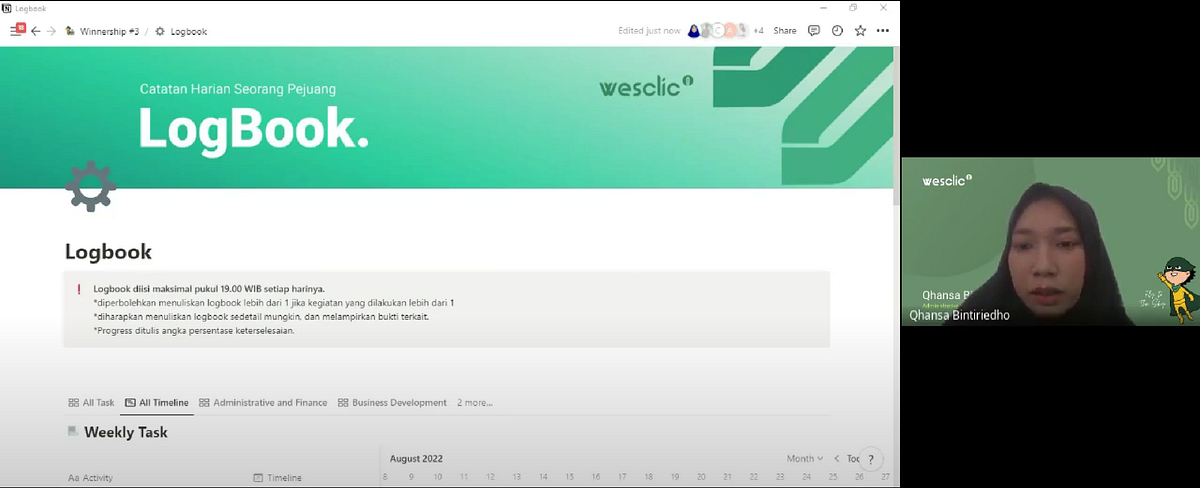 Winners Today — 02/11/22. “Hari yang sibuk nan bermanfaat” | by Aqilah Ody | Life at Wesclic ...
