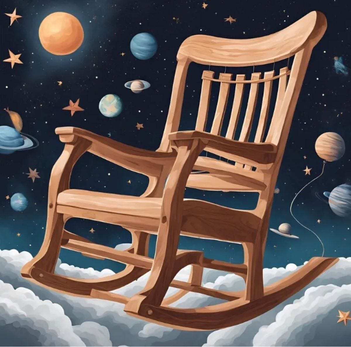 Cosmic Whimsy: How a Rocking Chair Validated My Writing Journey | by ...
