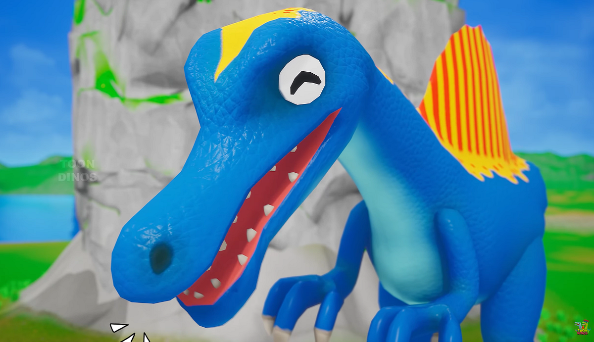 Giant Brachiosaurus Rescues Eggs from Evil Spinosaurus: Epic Jurassic ...