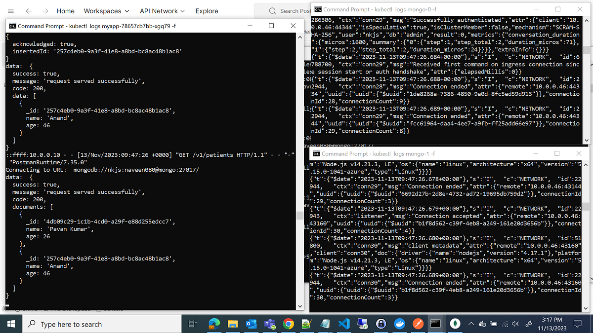 Deploy MongoDB replica set on AKS using StatefulSets | by Naveen Kumar Jain S | Medium