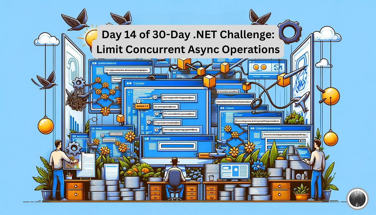 Day 14 of 30-Day .NET Challenge: Limit Concurrent Async Operations | by Sukhpinder Singh | C# ...