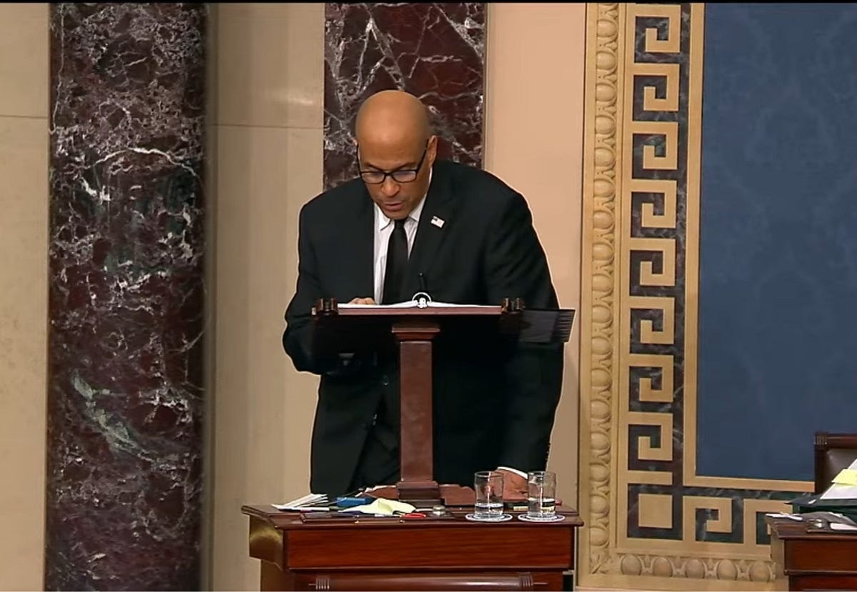 From the Senate Floor to BlueSky Feeds: Cory Booker’s Filibuster ...