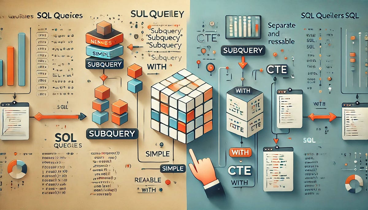 CTE vs. Subquery: Choosing the Right Tool for Your SQL Query | by Gustavo R Santos | Code ...