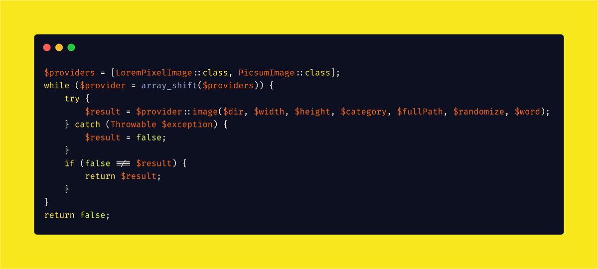 PHP: fix Faker image returns false | by Thomas Dutrion | Darkmira FR ...