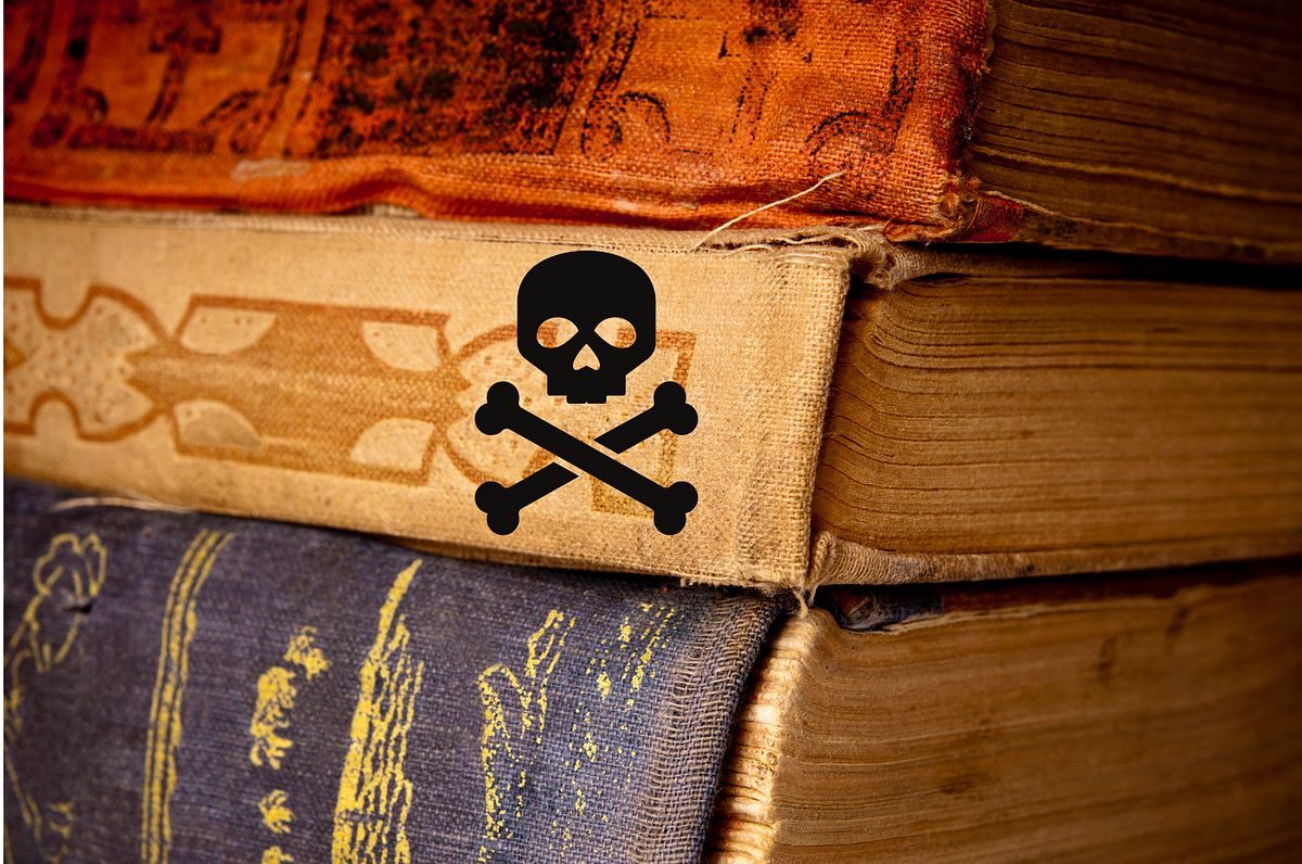 The Toxic Book on Your Book Shelf | by Annie Foley | Aha! Science | Medium